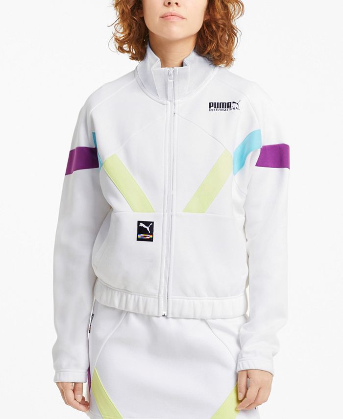 Puma Colorblocked Panel Track Jacket - Macy's