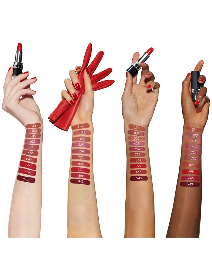 DIOR Rouge Refillable Matte Lipstick - Macy's