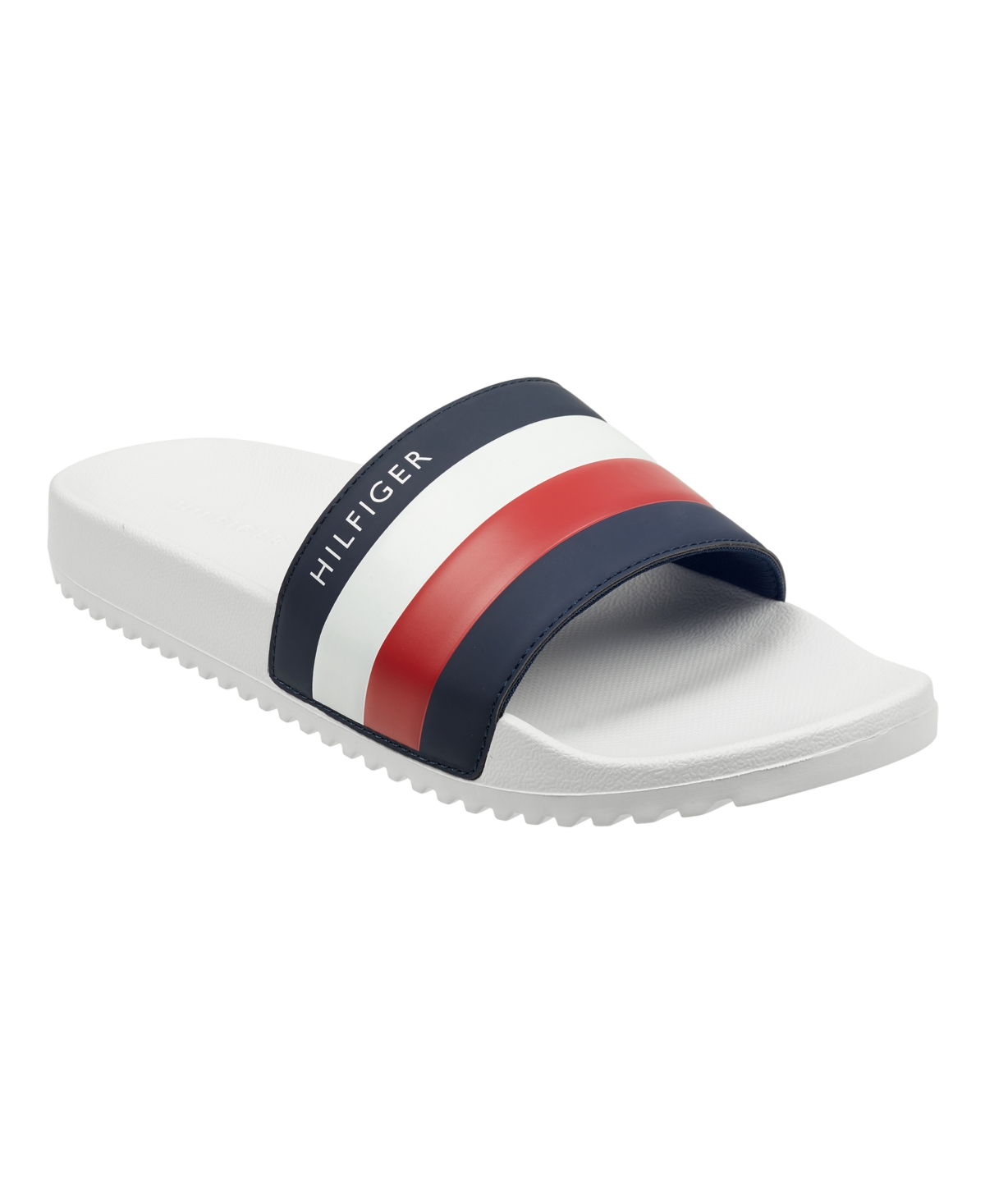 Click here for Tommy Hilfiger Mens Rozi Global Stripe Branding Po... prices