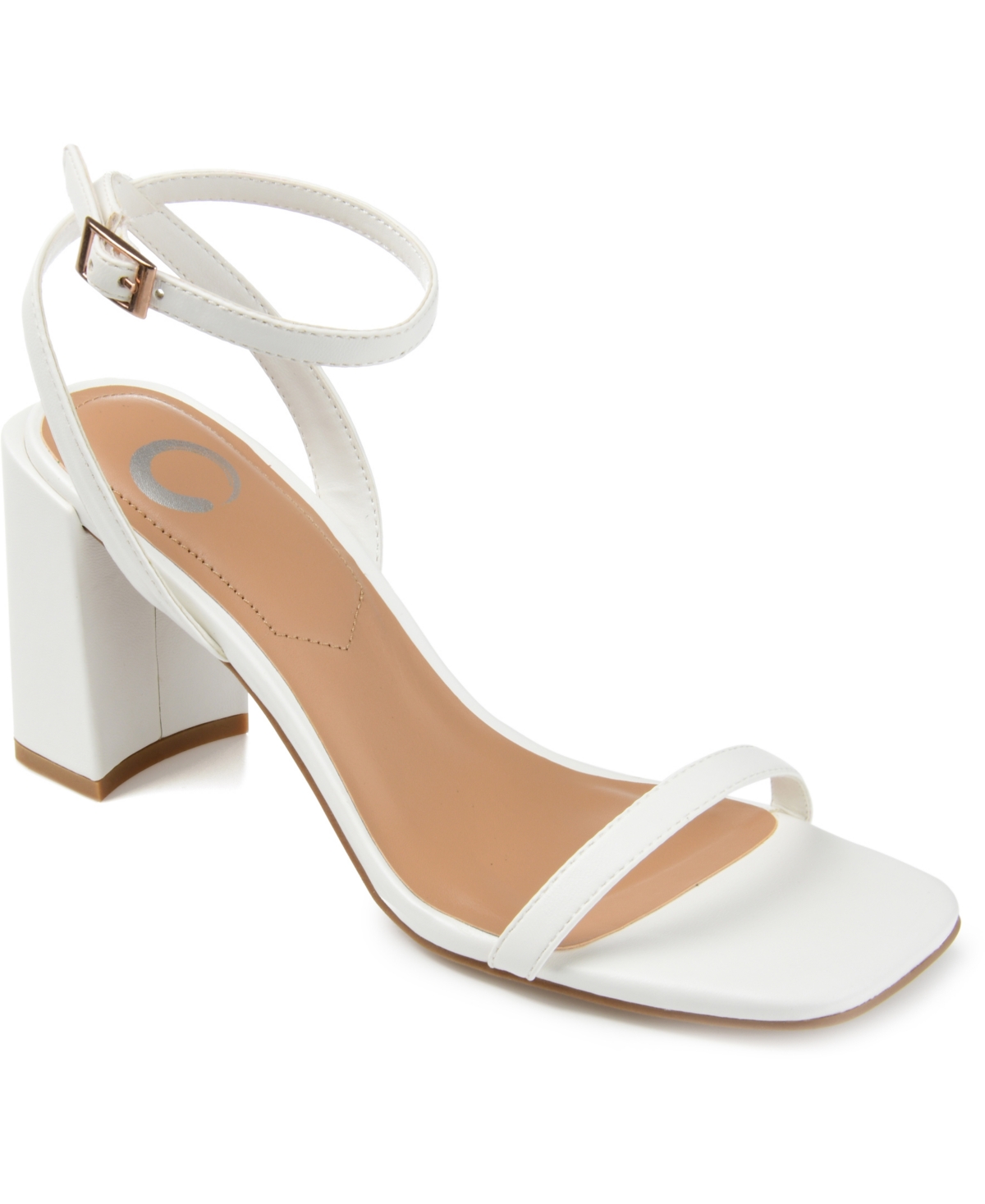 Click here for Journee Collection Womens Chasity Sandals - White prices