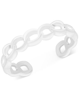Giani Bernini Chain Link Toe Ring in Sterling Silver, Created for Macy ...