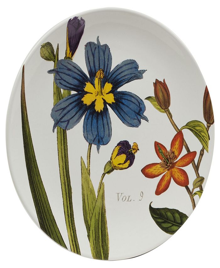 Certified International Botanical Floral Set of 4 Dinner Plates - Macy's