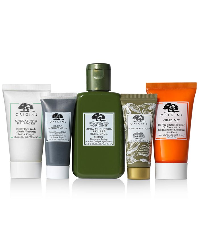 Origins Best-Sellers 6-Pc. Travel Size Cleansing & Moisturizing Set ...