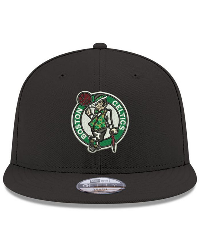 New Era Boston Celtics Youth Solid 9FIFTY Snapback Cap - Macy's