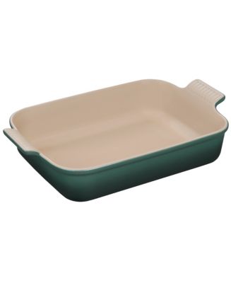 Le Creuset Heritage Stoneware 12" x 9" Rectangular Baking Dish - Macy's