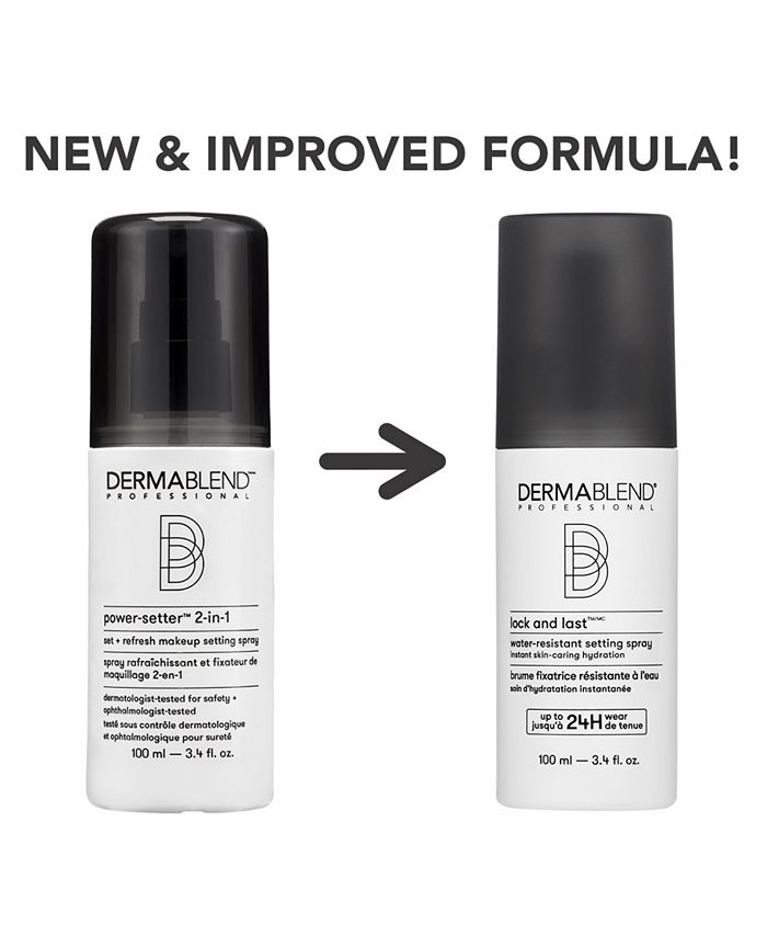 Dermablend Lock & Last Water-Resistant Setting Spray, 3.4 oz. - Macy's