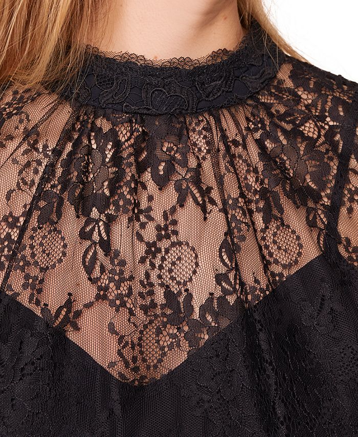 French Connection Lace Top & Reviews - Tops - Women - Macy's