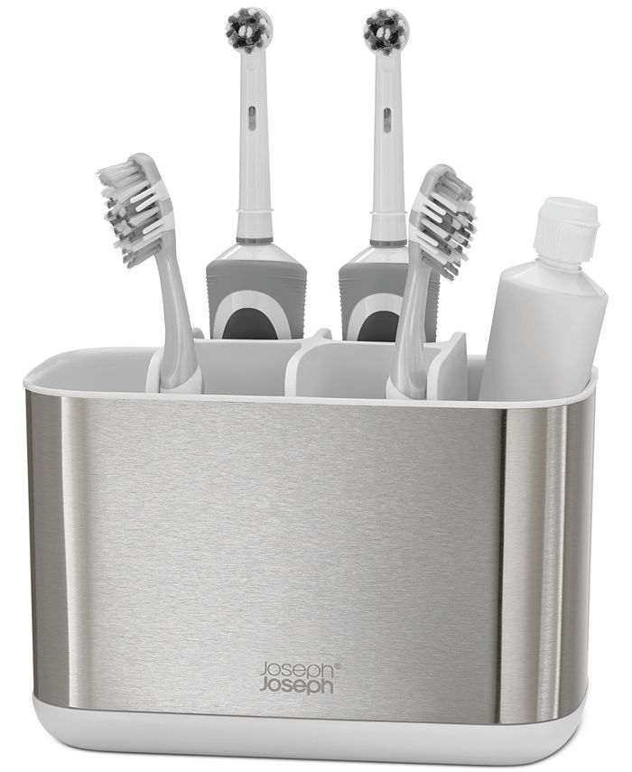 Joseph Joseph EasyStore™ Steel Large Toothbrush Caddy - Macy's