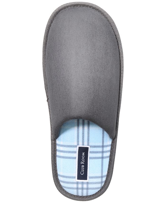 Club Room Men's Mule Slippers, Created for Macy's - Macy's