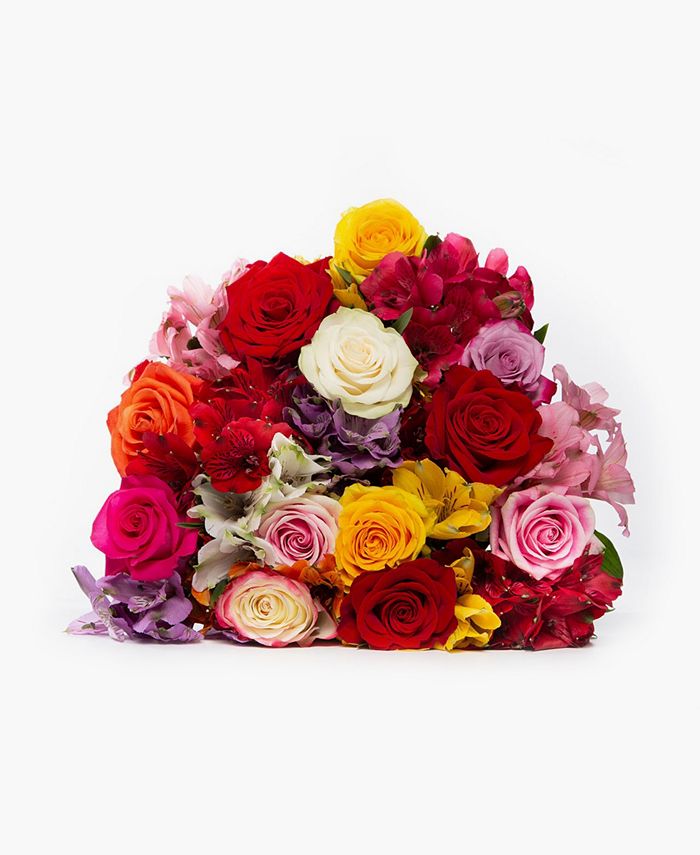 BloomsyBox Rainbow Dreams Fresh Flower Bouquet - Macy's