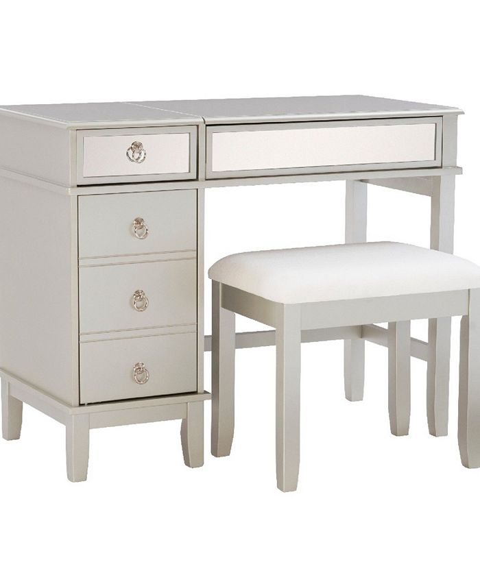 Linon Home Décor Linon Home Decor Elam Vanity Set, 2 Pieces - Macy's