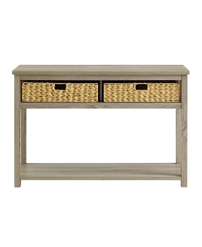 Walker Edison Storage Entry Table - Macy's