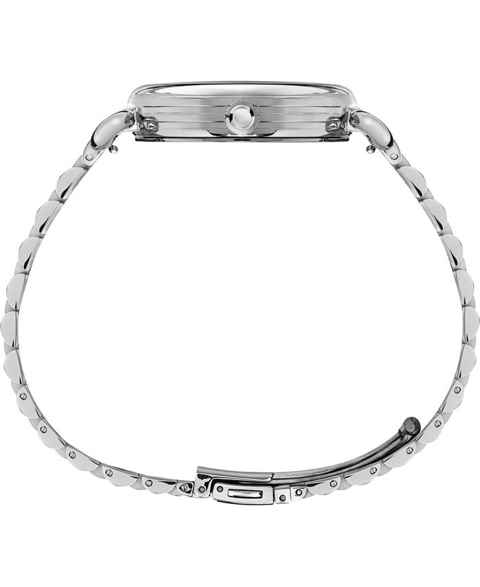 Timex Women's Model 23 Silver-Tone Stainless Steel Bracelet Watch 38mm ...