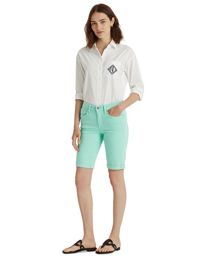 Lauren Ralph Lauren Stretch-Infused Bermuda Shorts & Reviews - Shorts ...