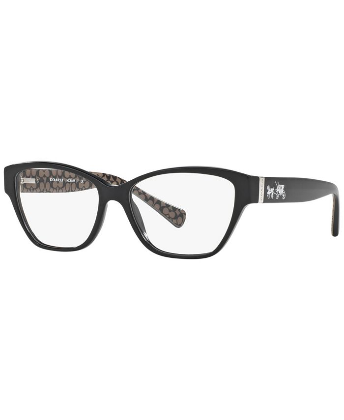 COACH HC6088 Women's Cat Eye Eyeglasses - Macy's