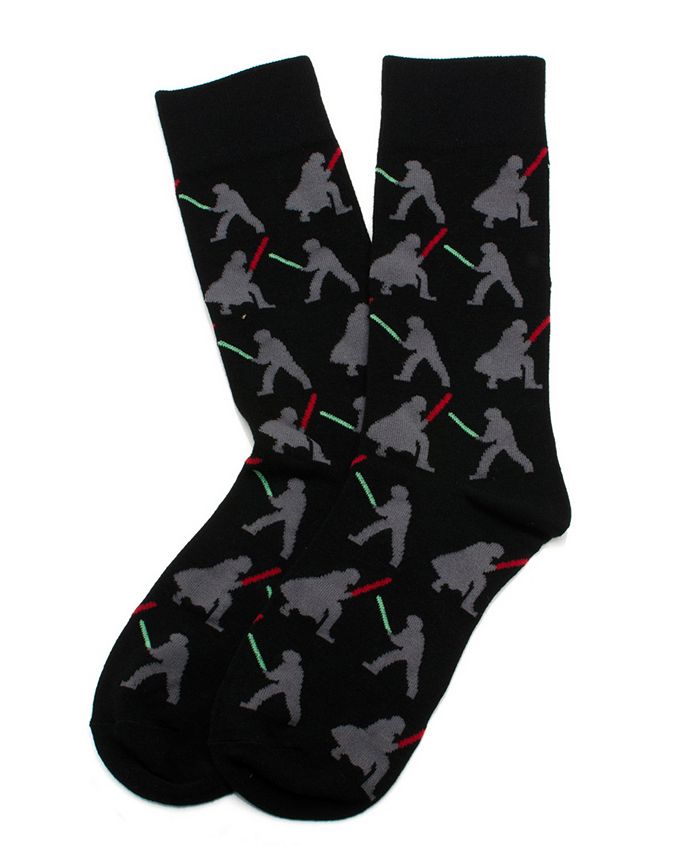 Star Wars Men's Light Saber Battle Socks Gift Set, Pack of 3 - Macy's