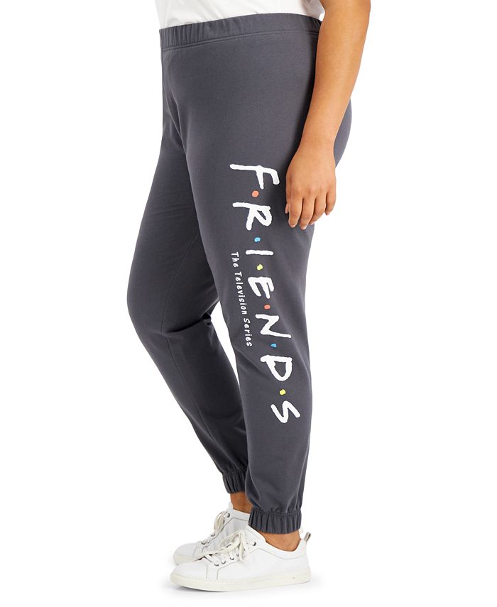 Love Tribe Trendy Plus Size Friends Joggers - Macy's