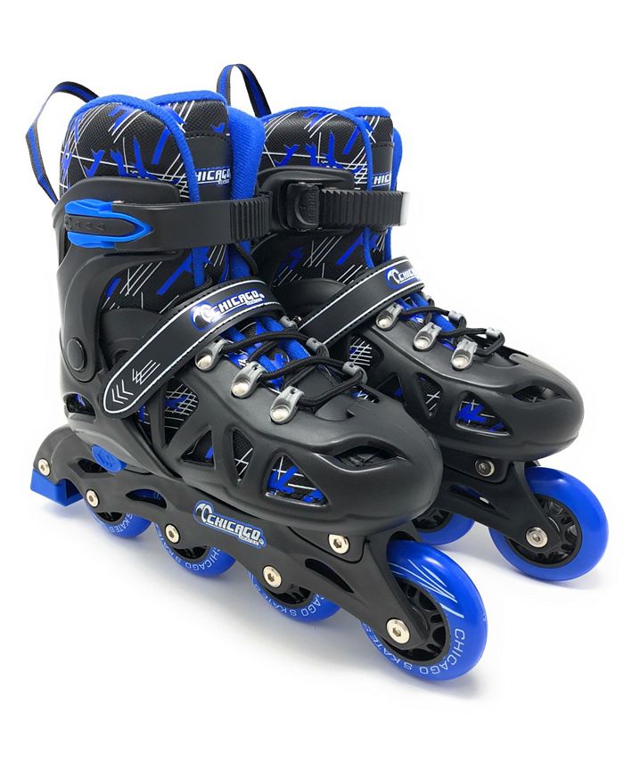 Chicago Skates Chicago Adjustable Inline Training Skate 8pc Combo Set ...