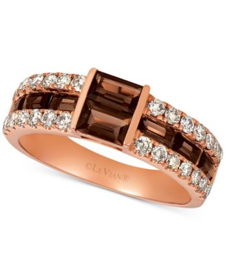 Le Vian® Chocolate Quartz (7/8 ct. t.w.) & Nude Diamond (1/2 ct. t.w ...