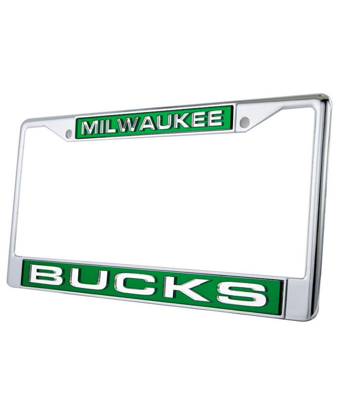 Rico Industries Milwaukee Bucks Laser License Plate Frame - Macy's