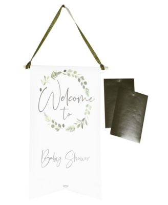 Ginger Ray Baby Shower Customizable Welcome Sign - Macy's