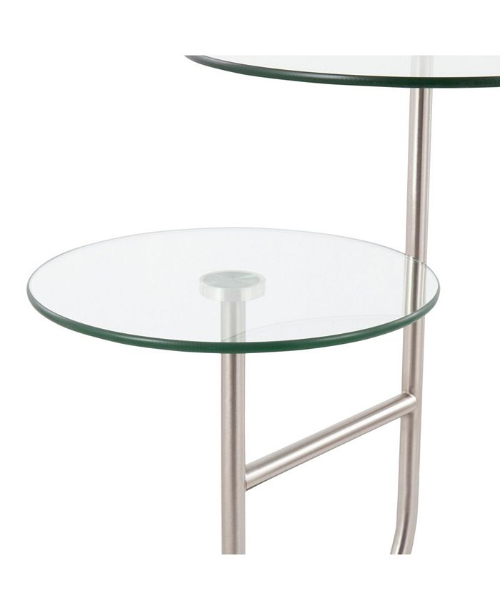 Lumisource Trombone Glam Side Table - Macy's