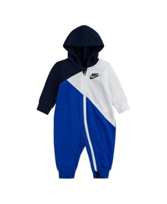 Nike Baby Boys Amplify Hooded Coveralls - Macy's