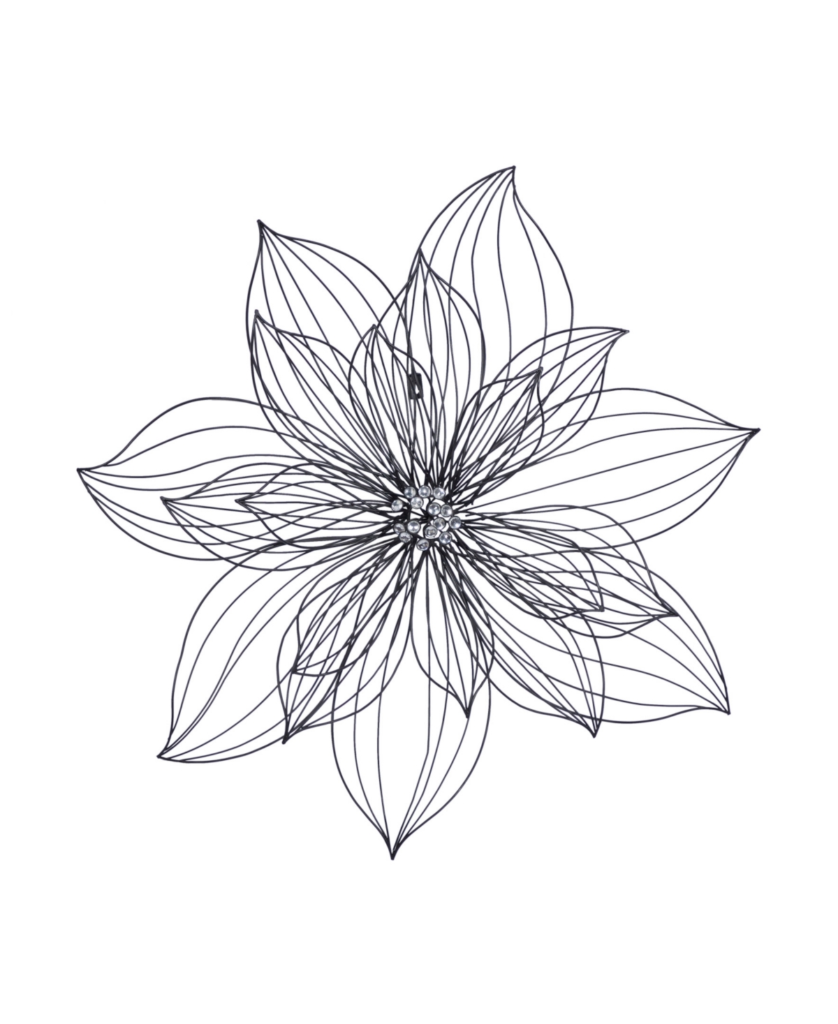 Click here for Modern Floral Wall Decor - Black prices