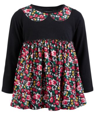 First Impressions Toddler Girls Ditsy Daisy Tunic, Created for Macy's ...
