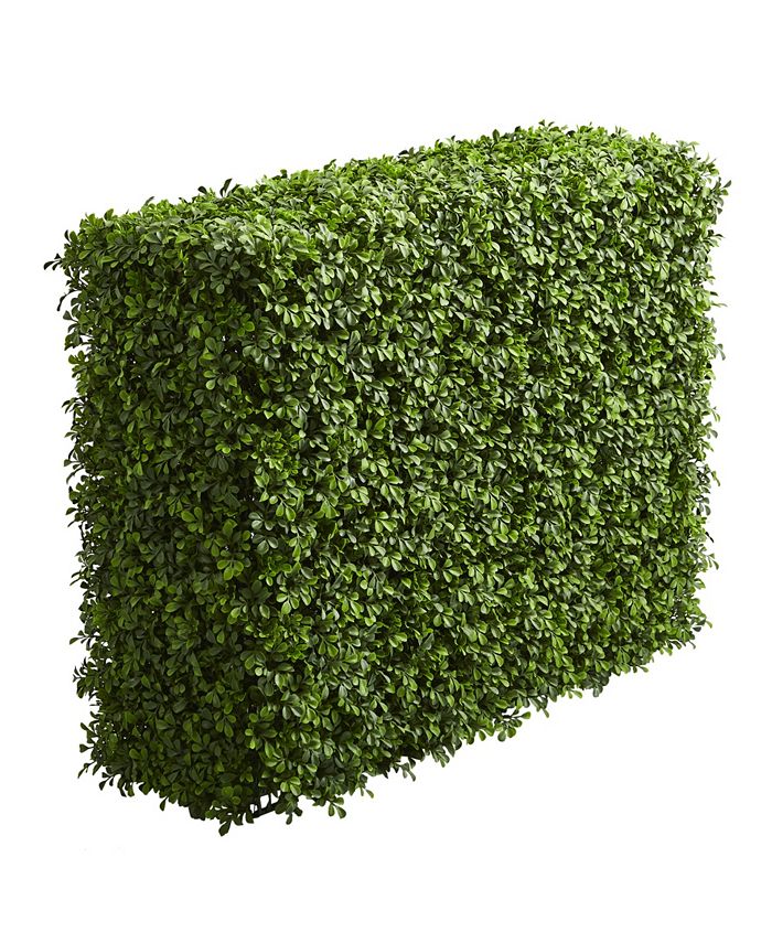Nearly Natural 39" Boxwood Artificial Hedge - Macy's
