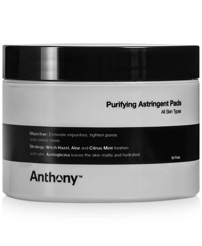 Anthony Purifying Astringent Pads, 60 pads - Macy's