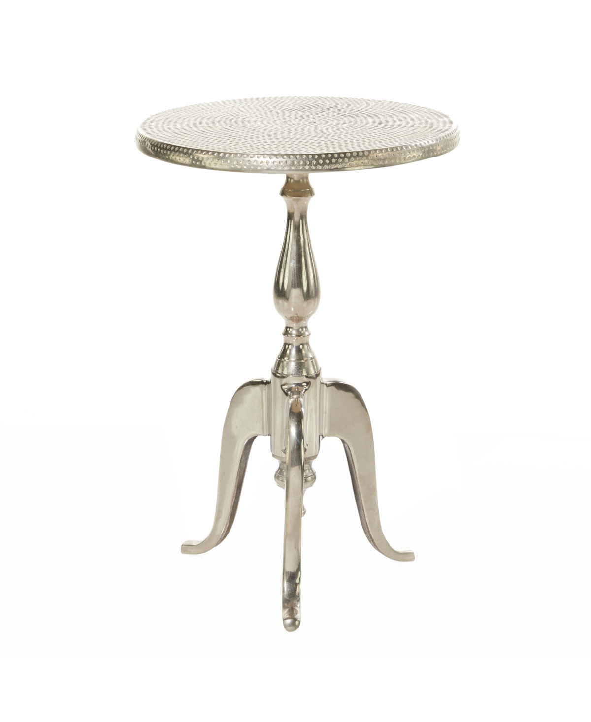 Click here for Traditional Accent Table - Silver-Tone prices
