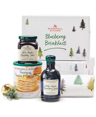 Stonewall Kitchen Holiday Blueberry Breakfast 4-Pc. Gift Set - Macy's