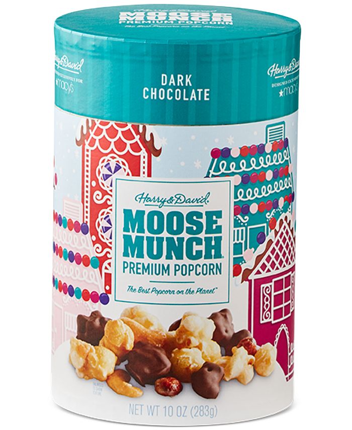Harry & David Dark Chocolate Moose Munch Premium Popcorn, 10 oz. - Macy's
