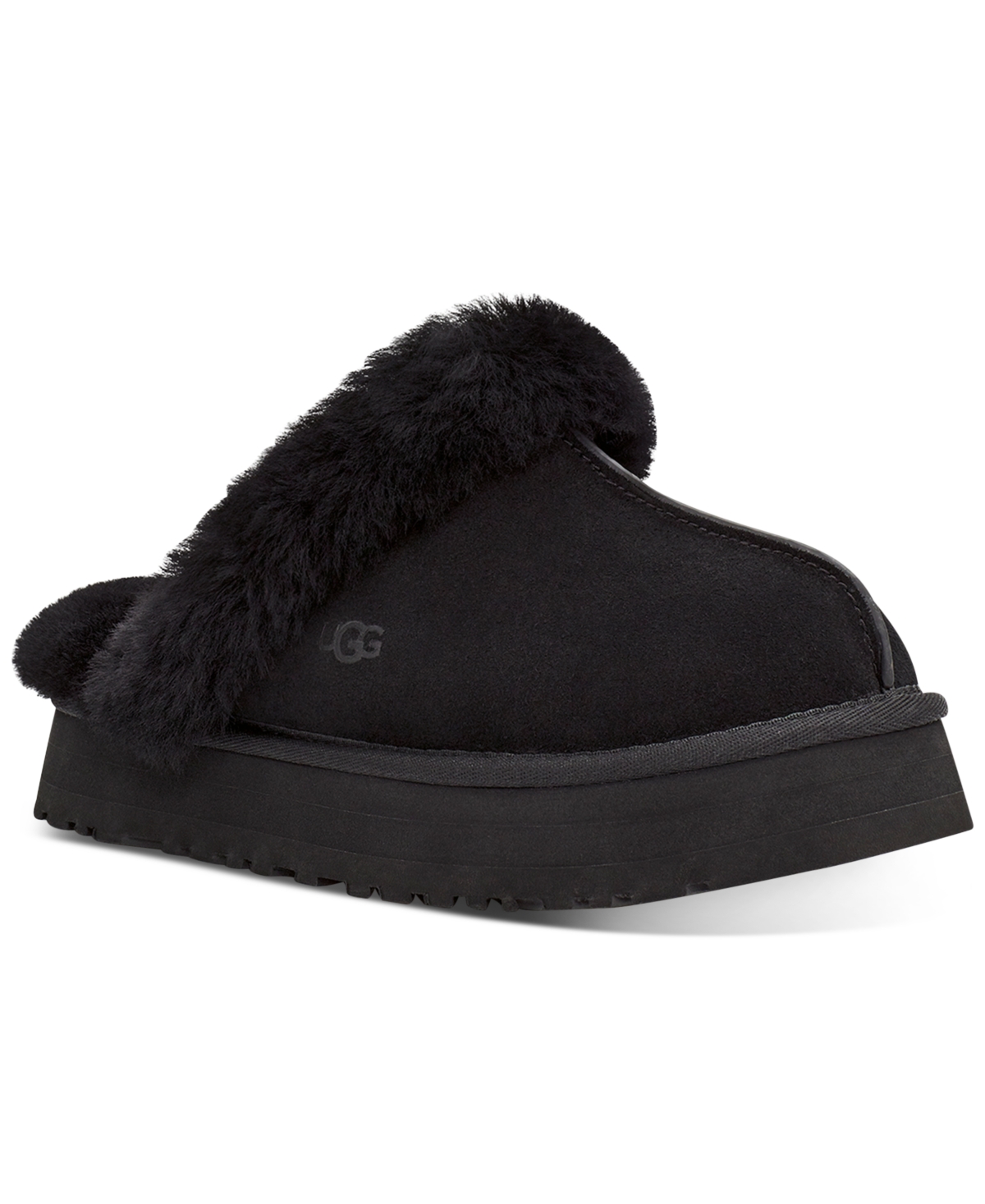 Click here for Ugg Womens Disquette Slippers - Black prices