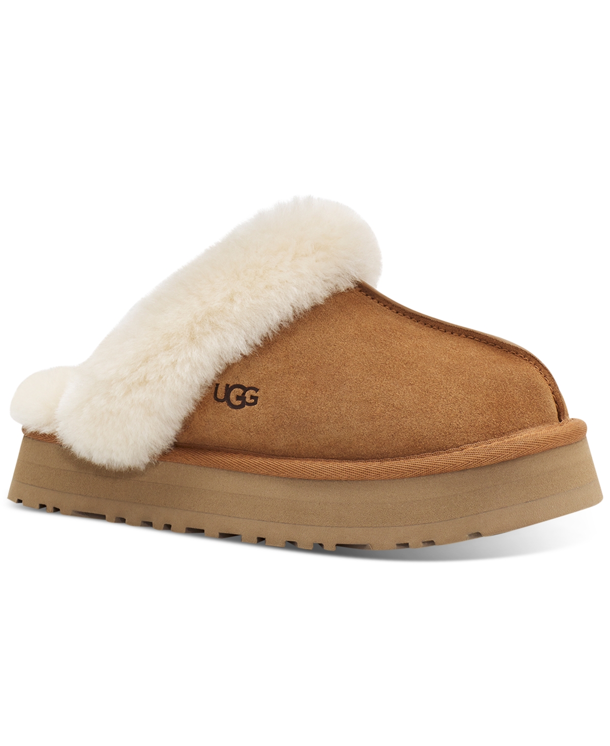 Click here for Ugg Womens Disquette Slippers - Chestnut prices