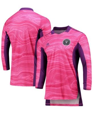 Men's Pink Inter Miami CF 2021 Goalkeeper Long Sleeve Jersey - Macy's