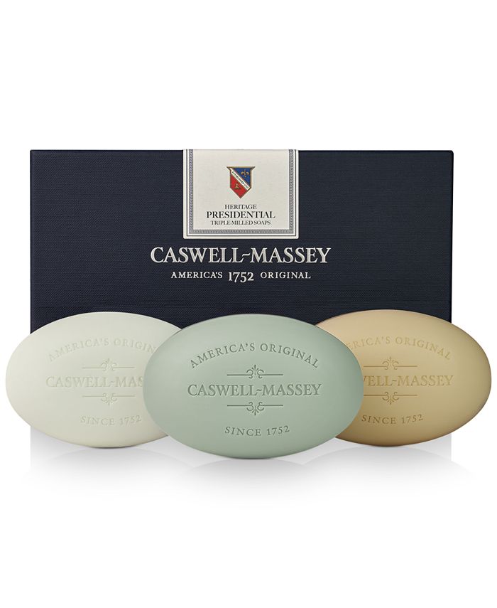 Caswell Massey 3-Pc. Heritage Presidential Bath Soap Gift Set - Macy's
