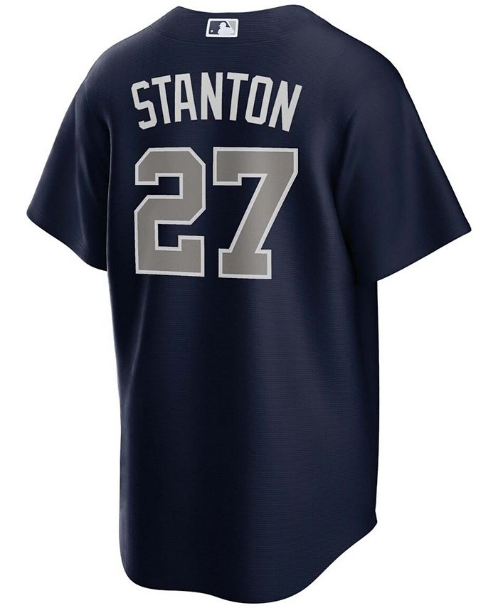 Nike Men's Giancarlo Stanton Navy New York Yankees Alternate Replica ...