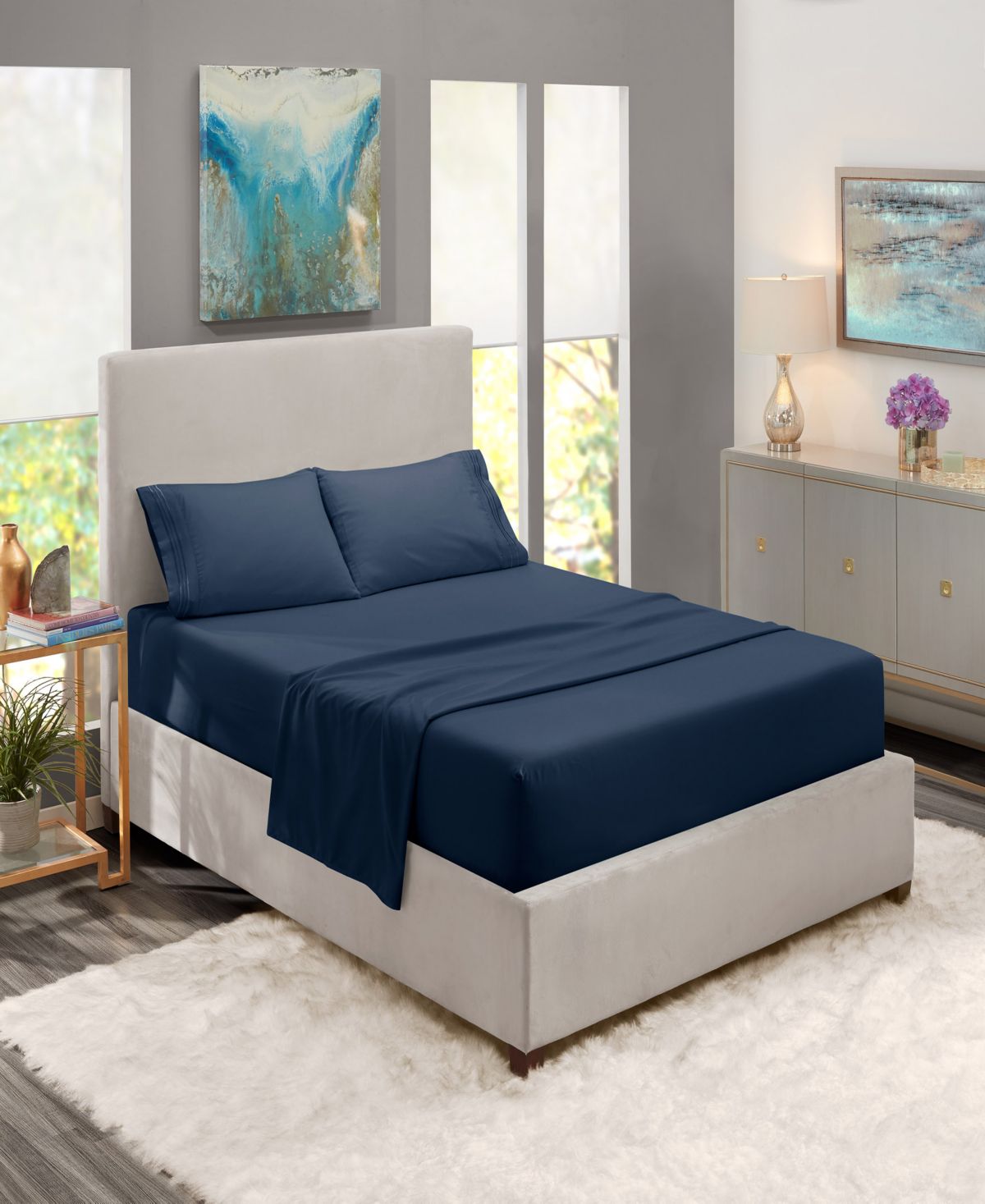 Premier Collection Deep Pocket 3 Piece Sheet Set, Twin Deals and Price ...