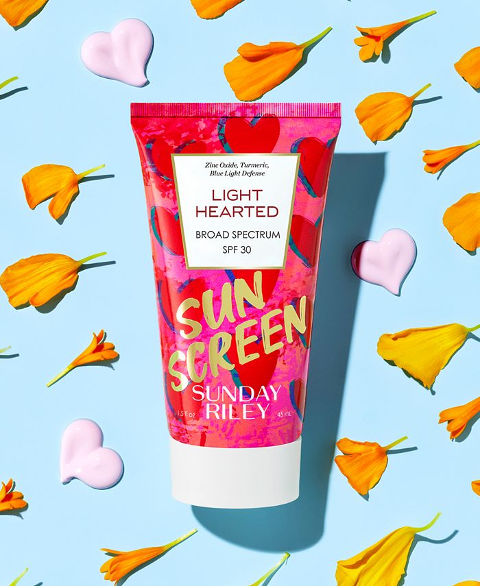 Sunday Riley Light Hearted Broad Spectrum SPF 30, 1.5-oz. - Macy's