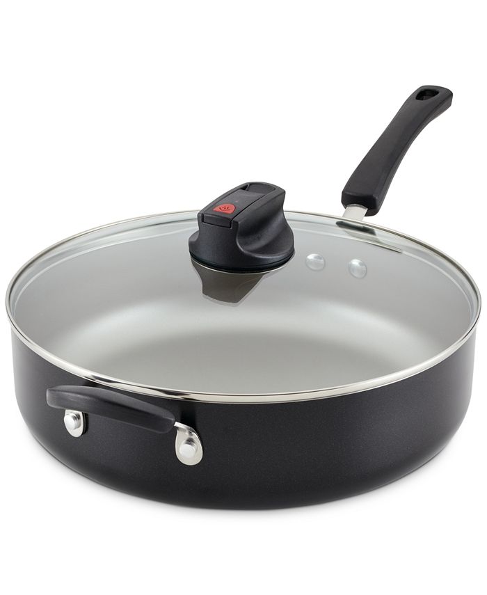Farberware Smart Control Aluminum Nonstick Jumbo Cooker & Lid - Macy's