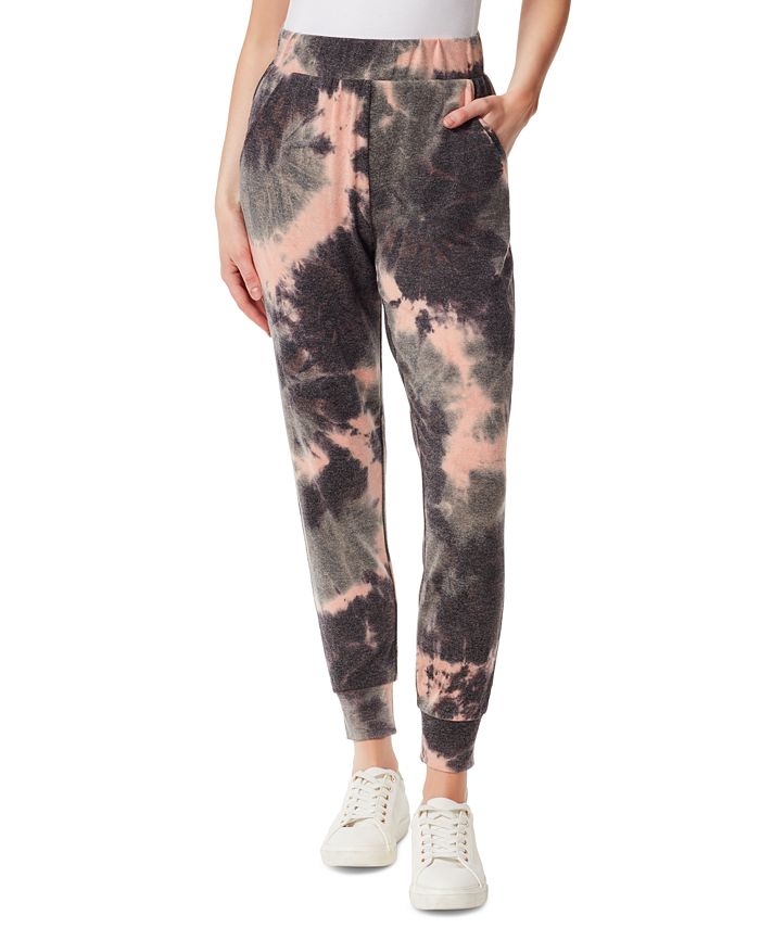 Jessica Simpson Riya Tie-Dyed Jogging Pants - Macy's