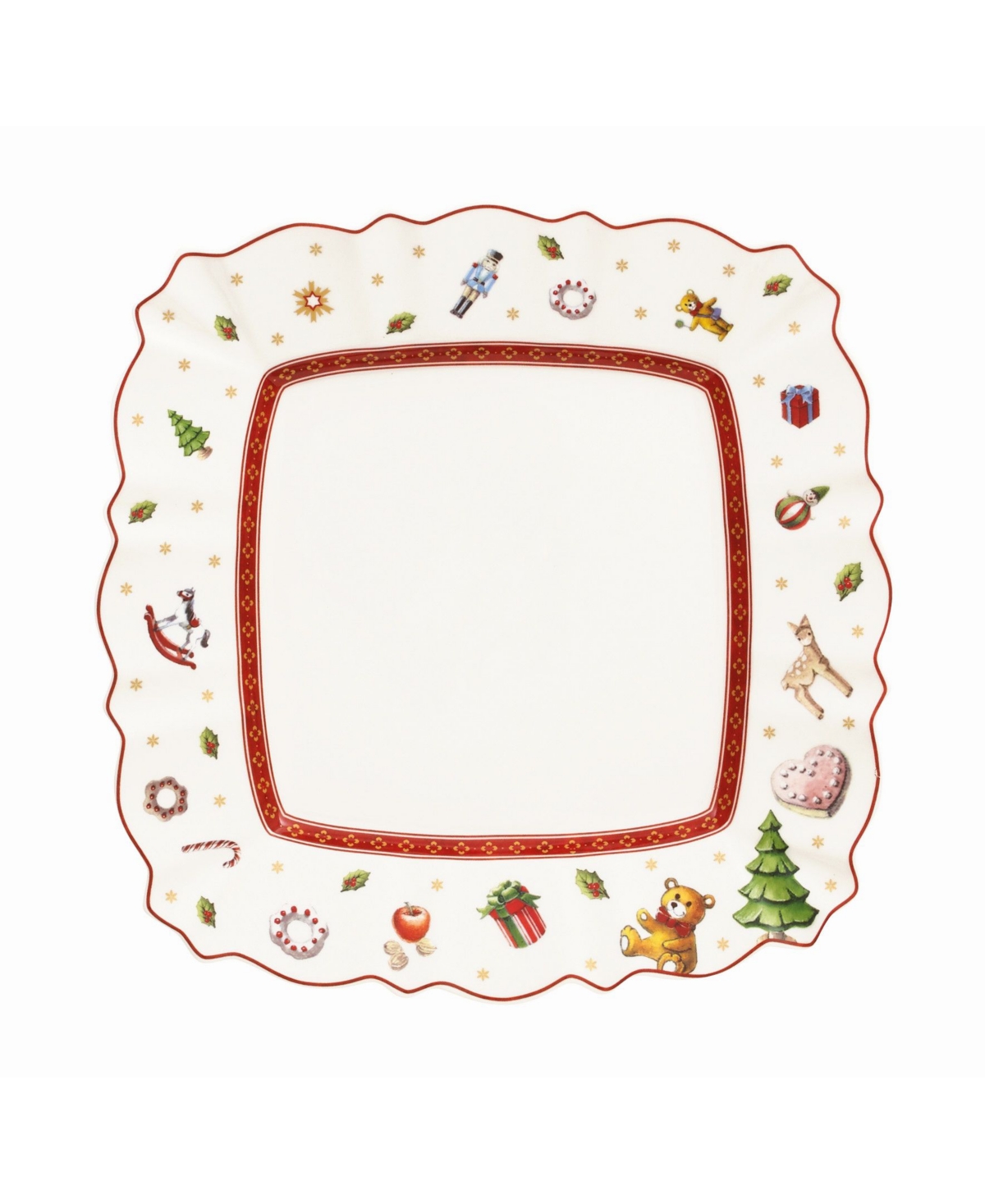 Click here for Villeroy & Boch Toys Delight Square White Salad Pl... prices