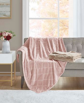 Charter Club Cozy Plush Throw, 50" x 70", Created for Macy's & Reviews ...