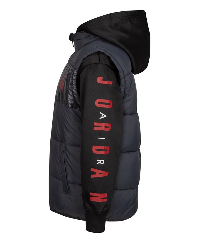 Jordan Little Boys Colorblock 2Fer Jacket - Macy's