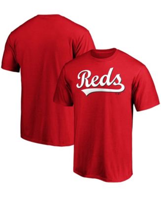 Men's Red Cincinnati Reds Official Wordmark T-shirt - Macy's