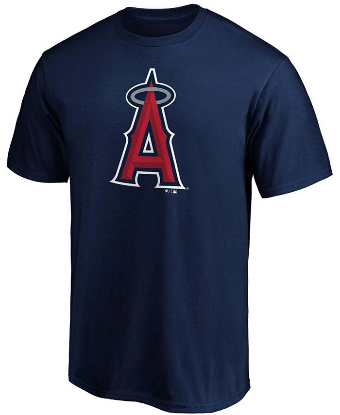 Fanatics Men's Navy Los Angeles Angels Official Logo T-shirt - Macy's