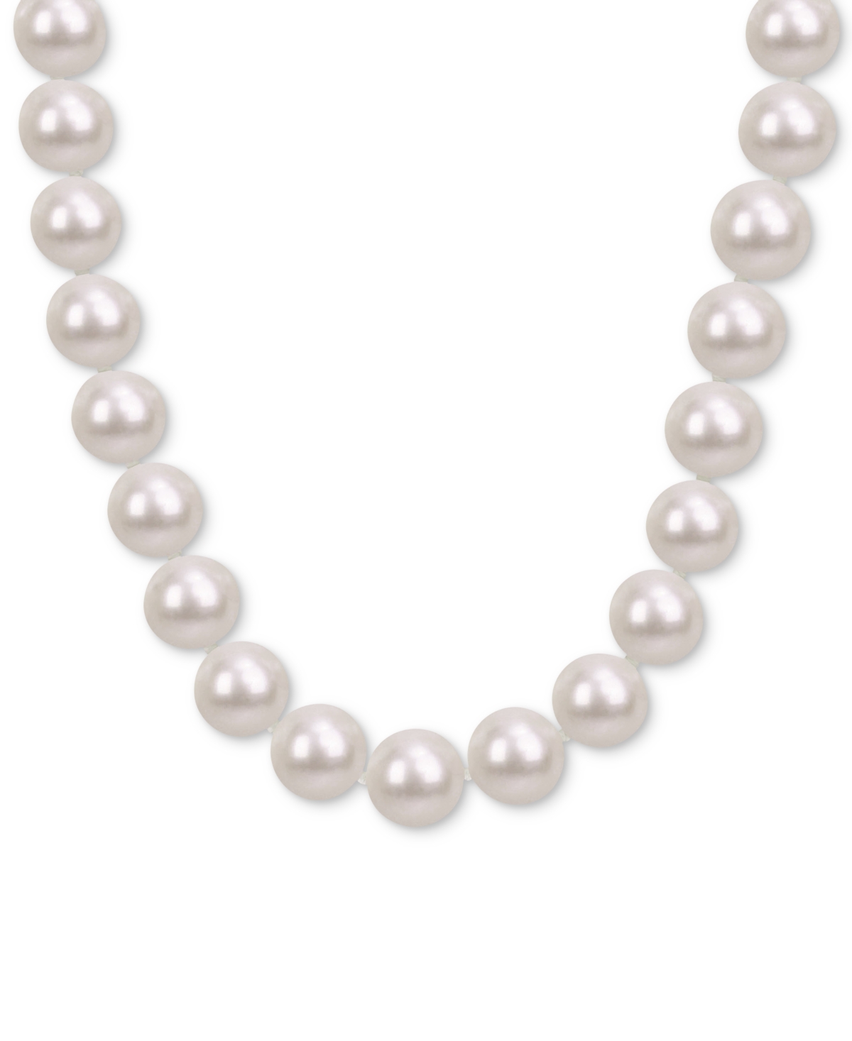 Click here for Cultured Freshwater Pearl (9-10mm) Strand 18 Colla... prices