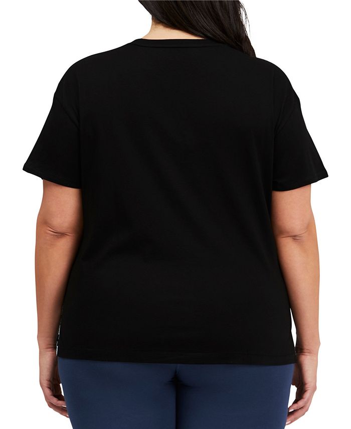 Puma Plus Size Cotton Elongated T-Shirt - Macy's